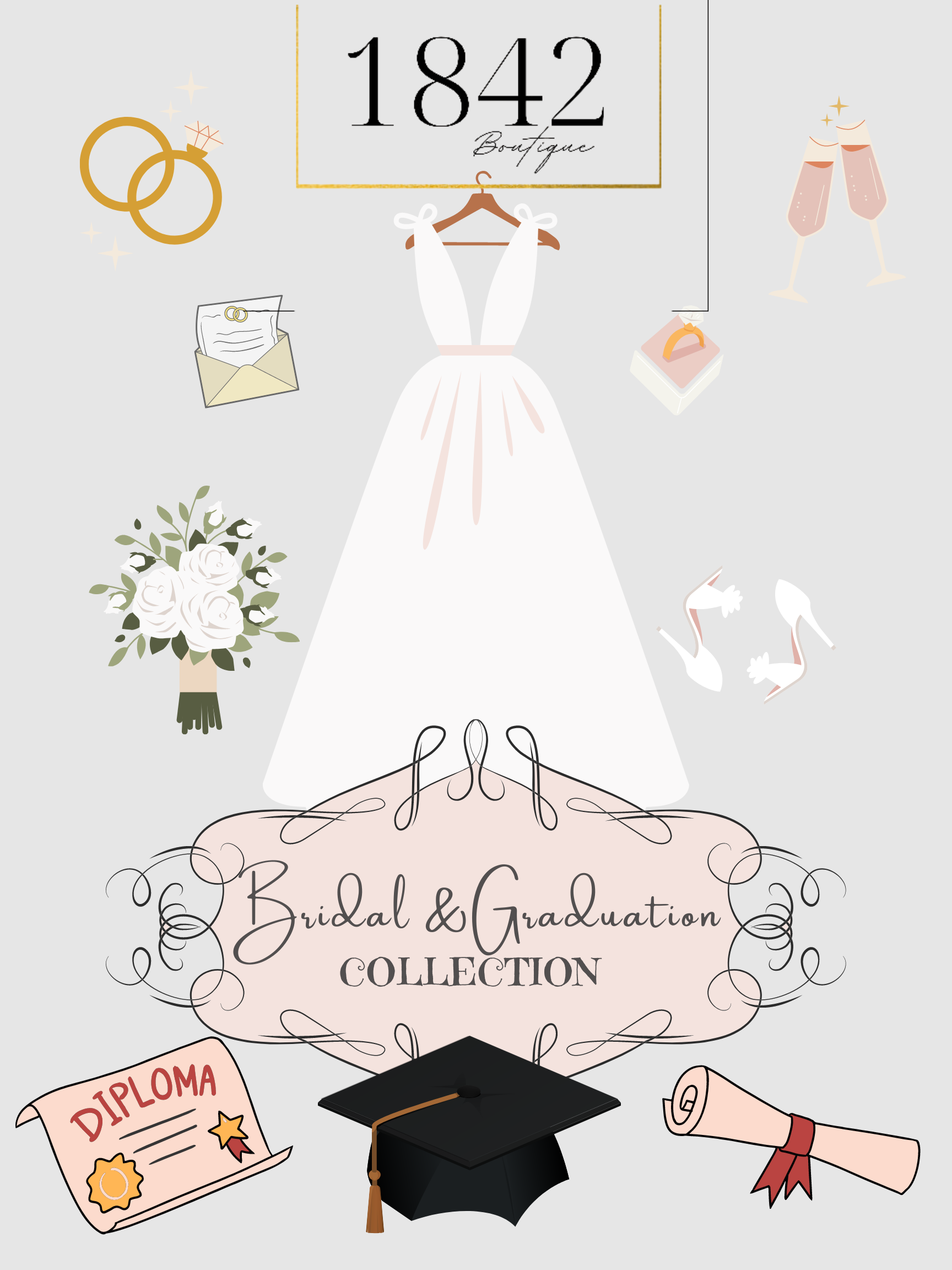 Bridal & Graduation Collection – 1842 Boutique